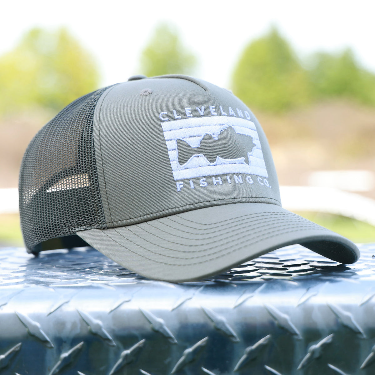 Walleye Cleveland Fishing | Trucker Hat – Cleveland Fishing Co.