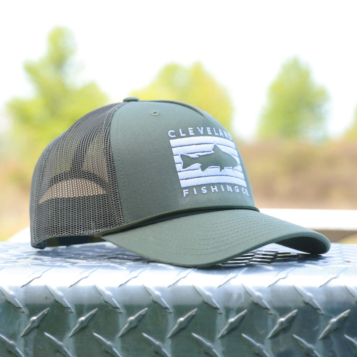 Steelhead Cleveland Fishing | Trucker Hat – Cleveland Fishing Co.