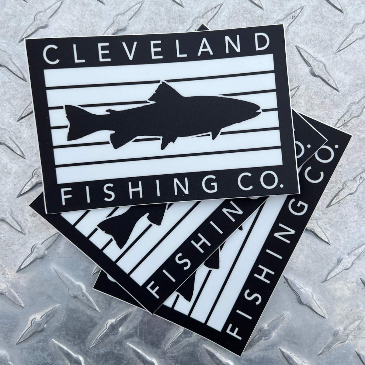 Cleveland Fishing Company | Steelhead Flag Sticker – Cleveland Fishing Co.